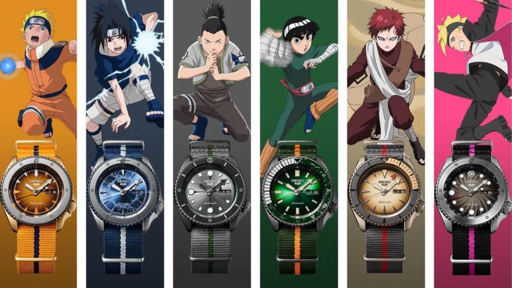 seiko anime watches