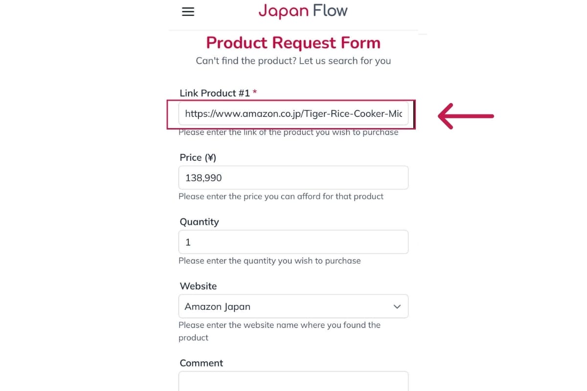 Add the link to Japan Flow