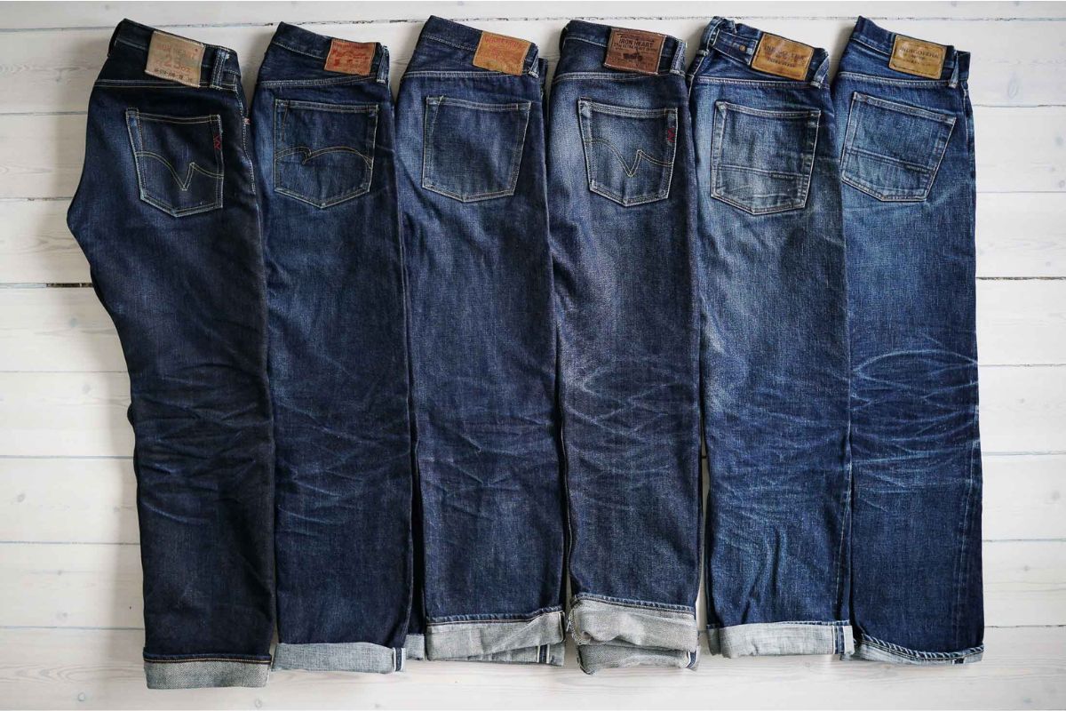 Japanese denim stands out for its diverse fades