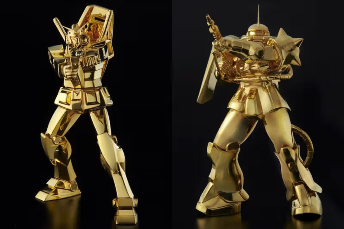 The RX-78-2 Gundam was produced in partnership with Sunrise and U-works