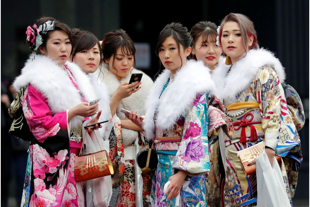 The kimono for Coming of age